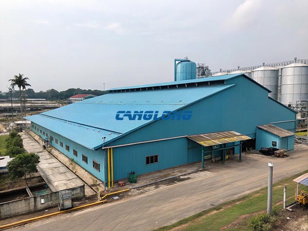 Double-slope steel warehouses roof slope design | Steel Structure ...